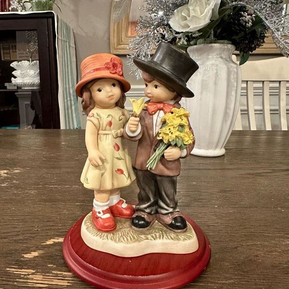 Goebel | Art | Goebelkim Anderson Spring Time Germany Boy Giving A ...